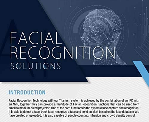 HDView Facial Recognition 16 Channel 4K NVR, 16 PoE Ports, NDAA Compliant, Smart Intelligent Analytics, 16 Channel Audio, Up to 8MP IP Camera, Smart Search