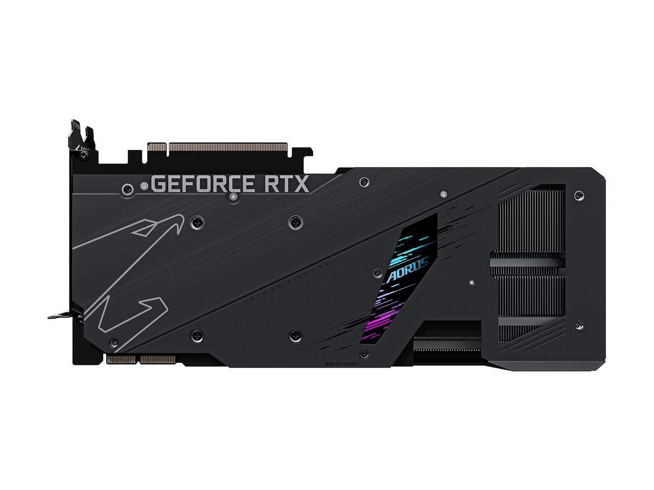 Gigabyte AORUS GeForce RTX 3090 Master 24G Graphics Card, Max Covered Cooling, 24GB 384-bit GDDR6X, GV-N3090AORUS M-24GD Video Card