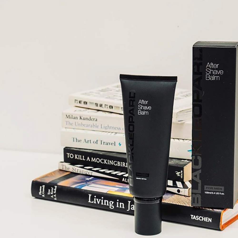 BLACK LEOPARD After Shave Balm for Men - Soothing After Shave with Anti Aging Properties - After Shave Lotion Restores Skin and Reduces Redness, 3.4 fl. oz.