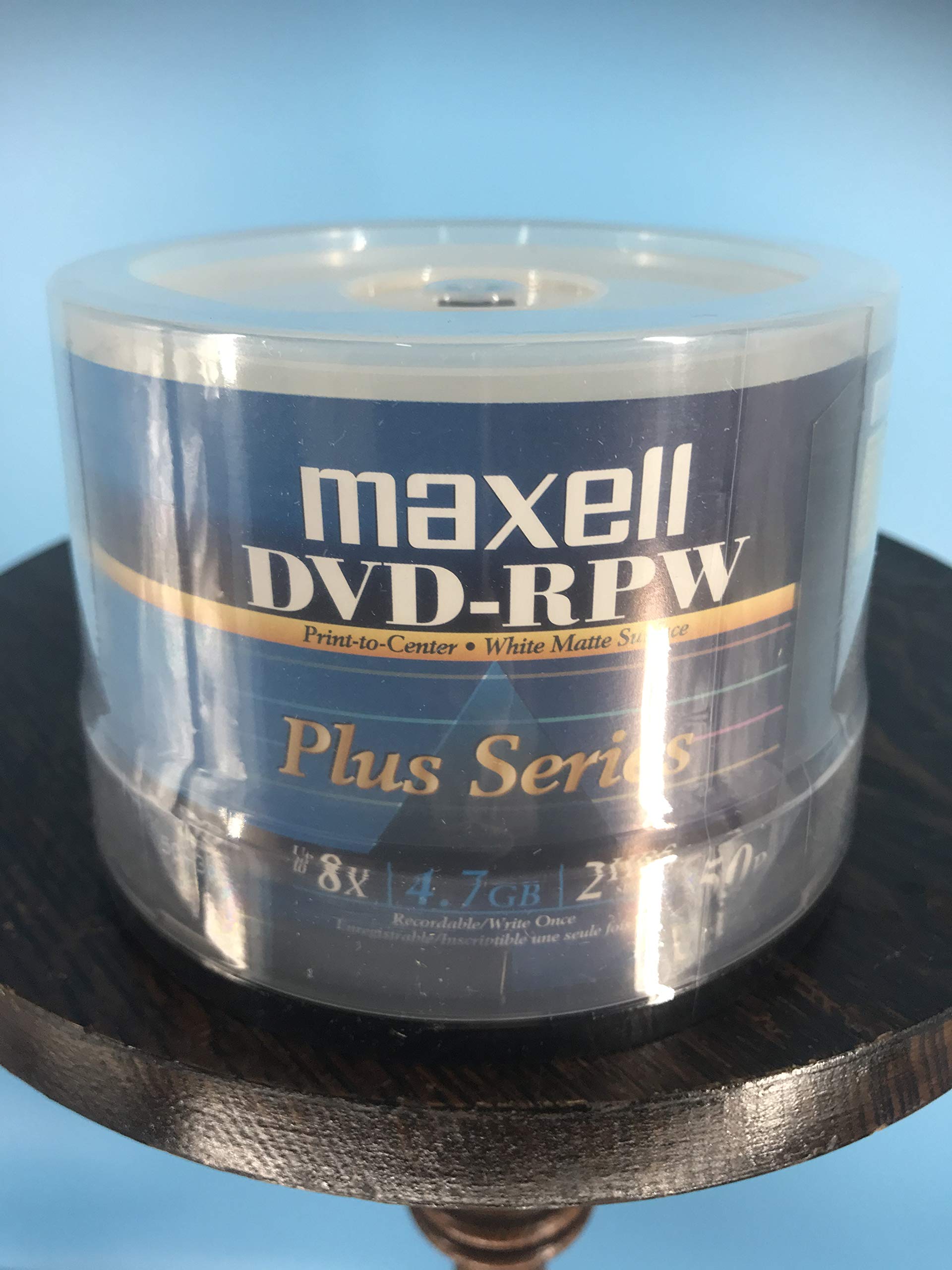 Maxell 635061 Pro Plus Series DVD-R White Inkjet Hub Printable 8X(50-PK)