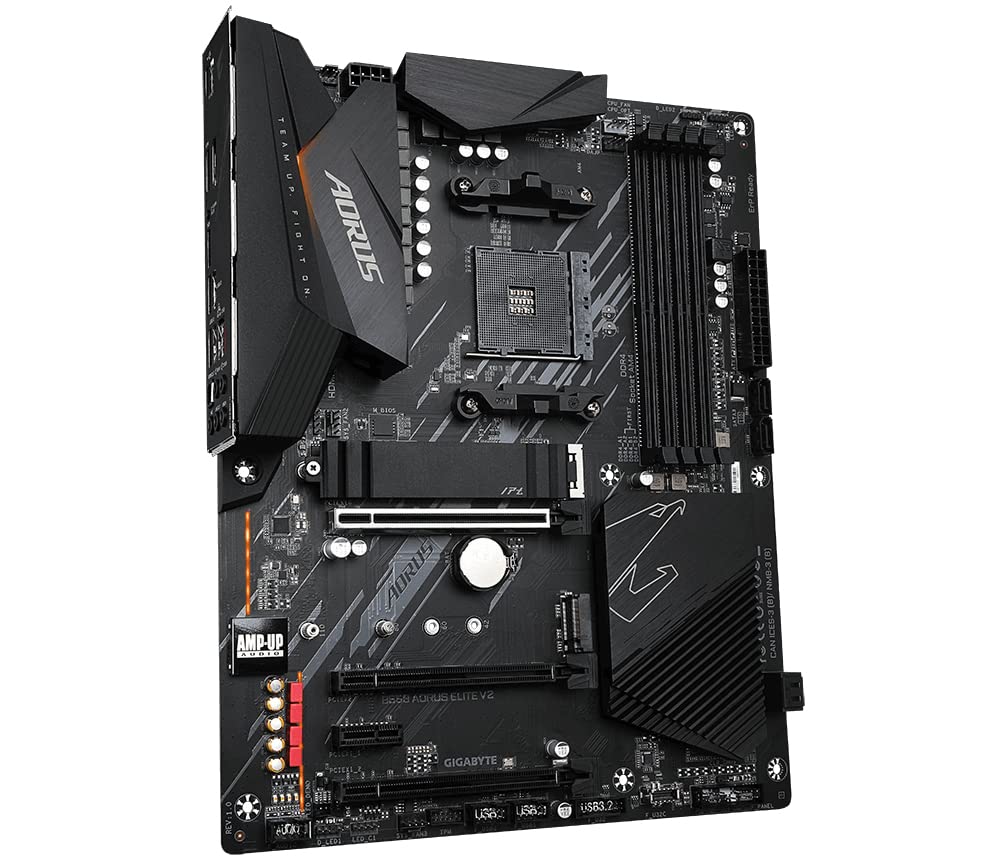 Gigabyte B550 AORUS Elite V2 Motherboard (AM4/DDR4 3200MHz/HDMI/DisplayPort/M.2/USB 3.2) - 9MB55AEL2-00-10
