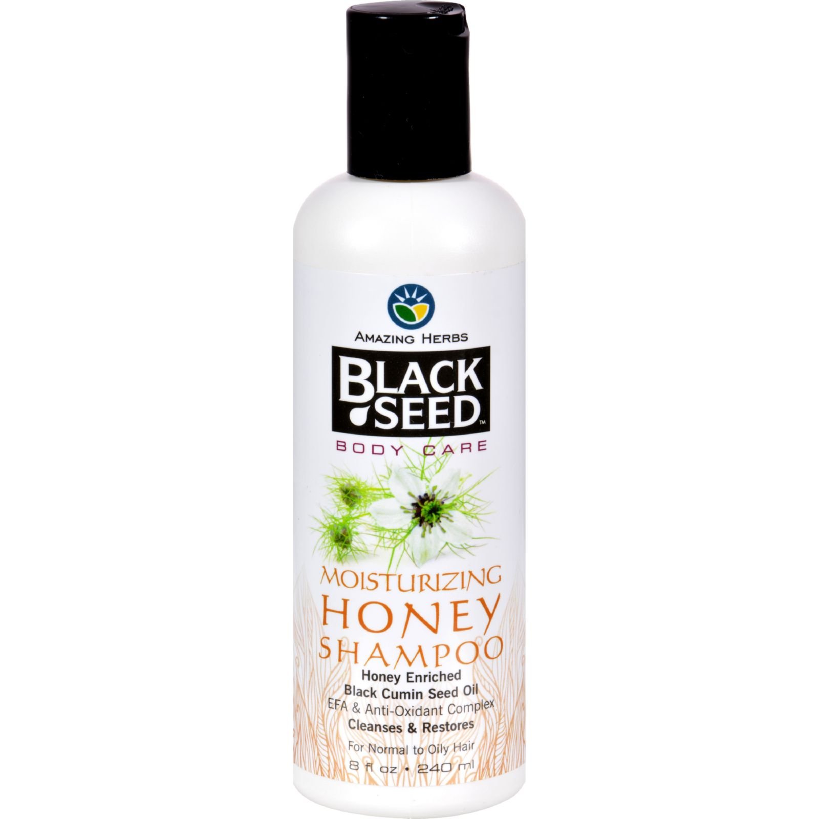Black Seed Shampoo, Honey, 8 Ounce