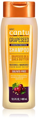Cantu Grapeseed Hydrating Sulfate Free Shampoo, 13.5 fl oz
