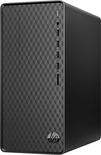 HP AMD Ryzen 7 8GB Memory 256GB SSD Desktop Black Windows 10 Home M01-F1024 (Renewed)