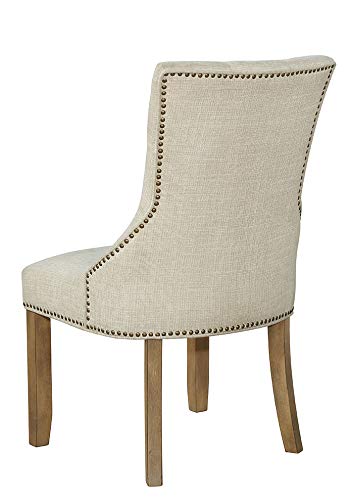 Best Quality Furniture Dining Side Chairs, Beige