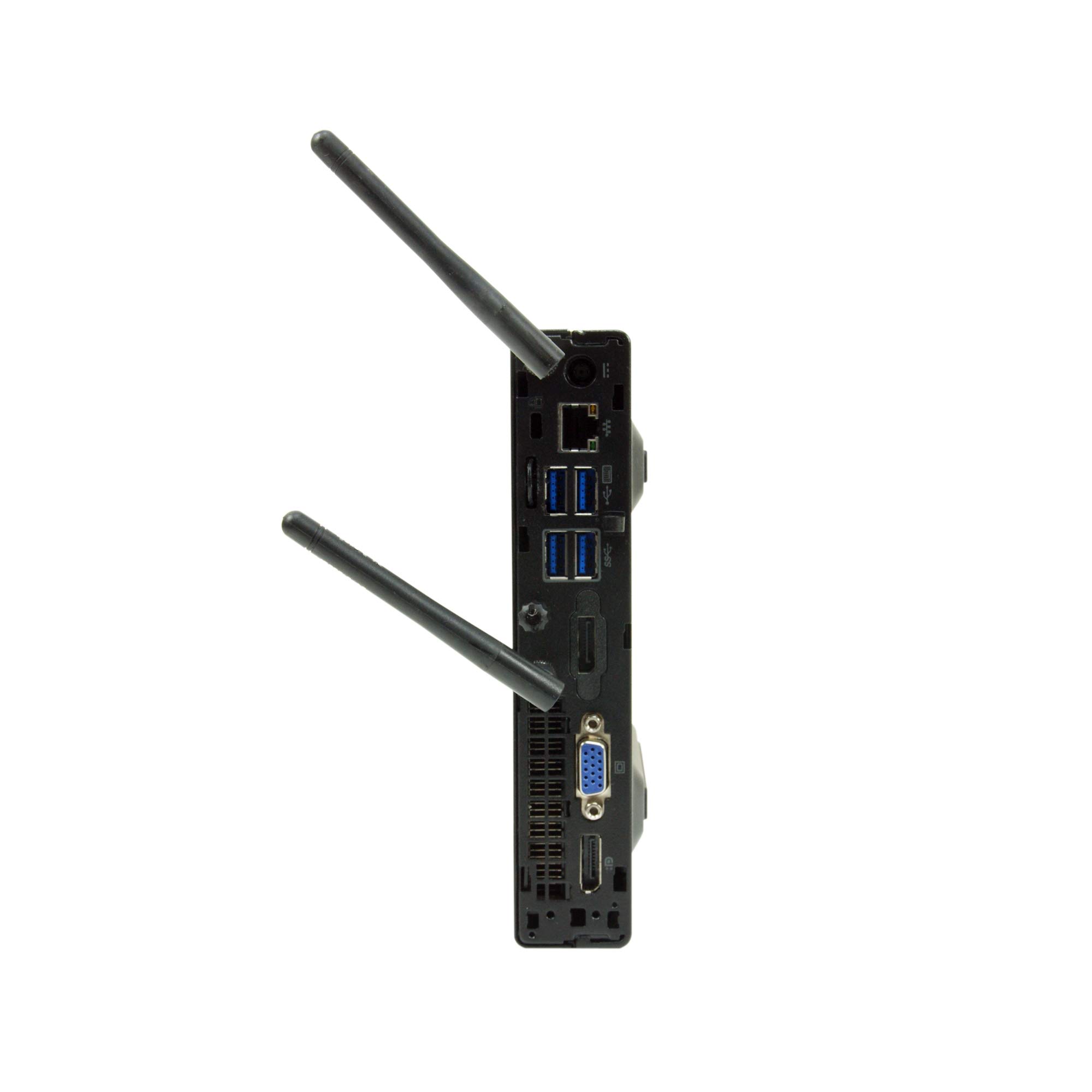 HP EliteDesk 800 G2 - Mini Desktop, Core i5 6500T 2.5 GHz, 8GB RAM, 256GB Solid State Drive, Internal WiFi, Windows 10 Pro 64bit, (Renewed)