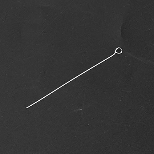 50PCS Reusable Inoculating Loop Holders Nichrome Needle Tips Inoculation for Laboratory Classroom, or Science Fair Project (2mm)