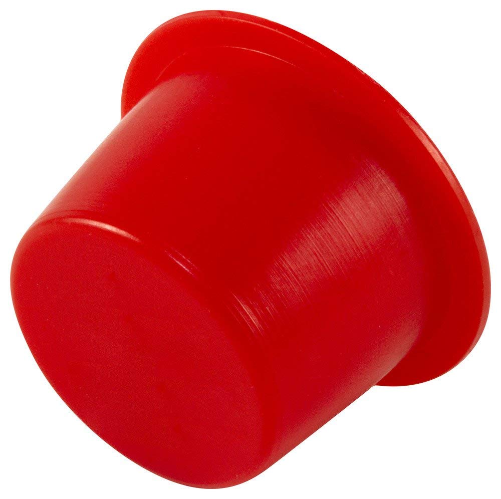Caplugs T-13X T Series β Plastic Tapered Cap and Plug, 100 Pack, Red LD-PE, Cap OD 0.933" x Plug ID 1.145" Protective Closures, Dust and Moisture Seals, MIL Spec, SAE Fittings, Hydraulic (99394294)