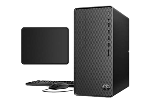 HP Newest Premium Desktop | AMD Ryzen 7 4700G 8-Core Upto 4.4GHz | 32GB RAM | 1TB SSD Boot + 1TB HDD | AMD Radeon Graphics | Windows 10 Home | Keyboard and Mouse | with Mouse Pad Bundle