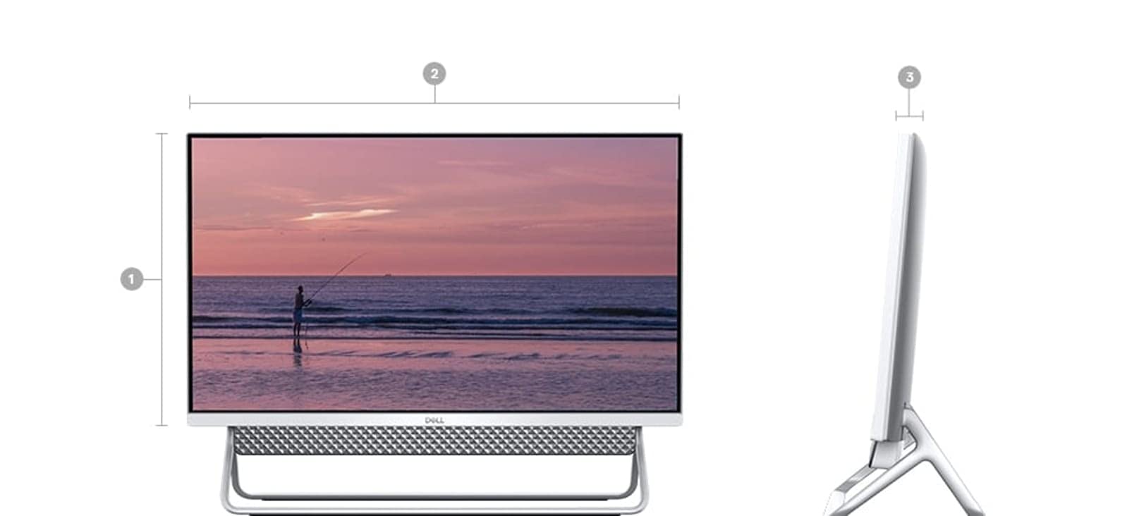 Dell Inspiron 24-5490 All-in-One Desktop, 23.8 Full-HD (1920 x 1080), Touchscreen, Intel Core 10th Gen i5-10210U, 12GB ( 1x4GB) RAM, 256GB SSD 1TB Hard Drive, Windows 10 (Renewed)
