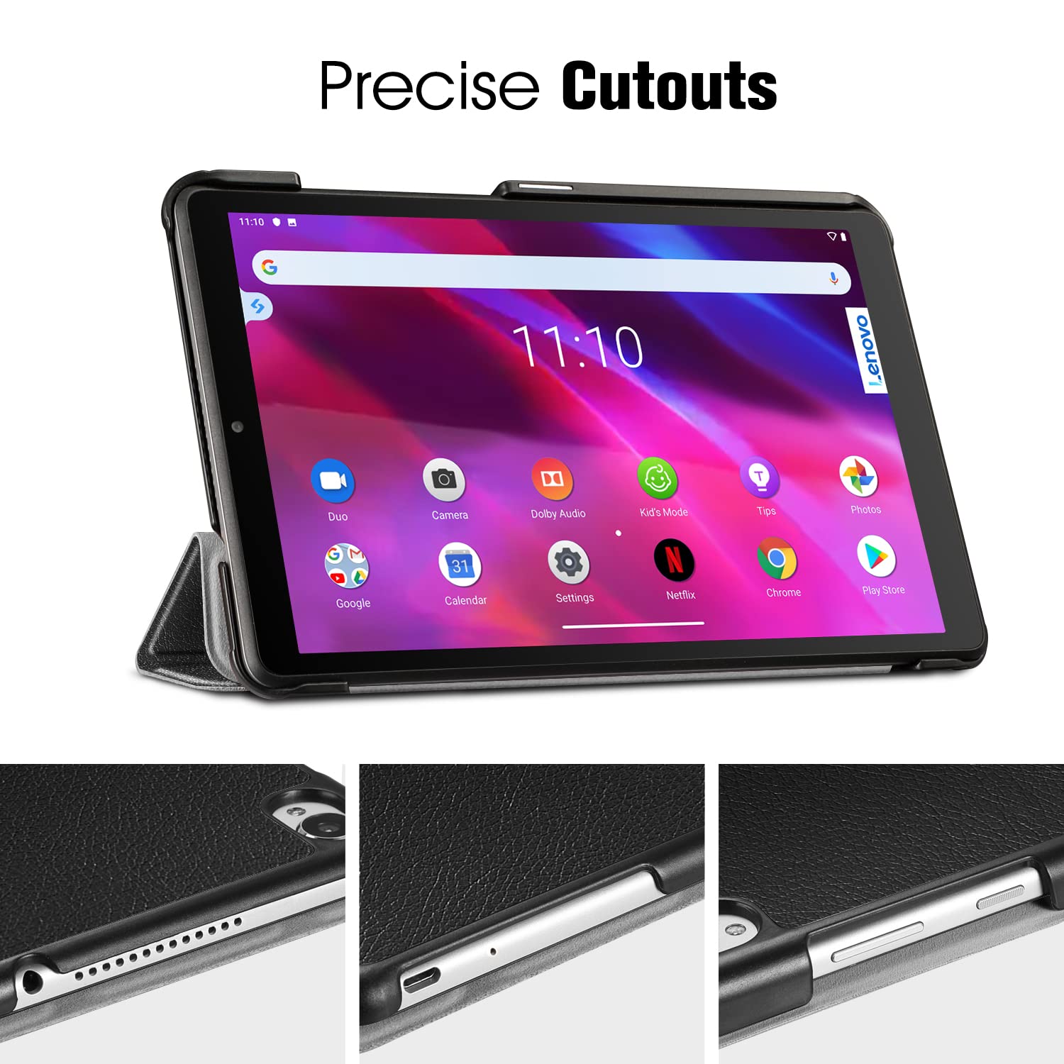 Fintie Case for Lenovo 8.0 Inch Tab M8 Gen 3 2022(TB-8506F/X), Lightweight Slim Shell Stand Cover