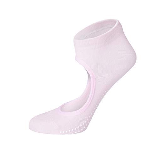 2-Pack Yoga Pilates Grip Socks Non Slip Sticky Barre Yoga Socks (2)