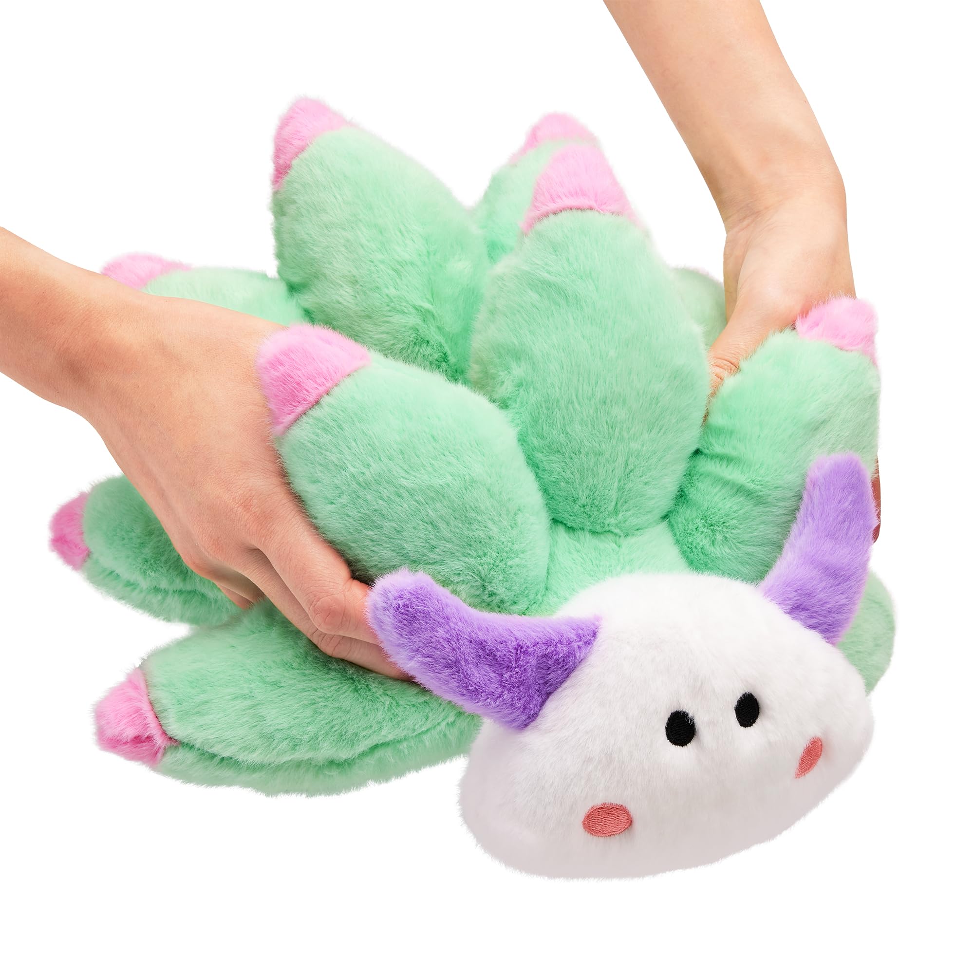 2024 Leaf Sheep Plush, 12" Sea Slug Plushies Toy for Fans Gift, Soft Leaf Slug Stuffed Animal Pillow for Kids and Adults