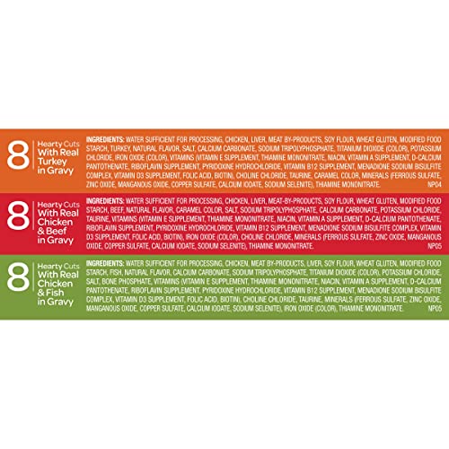 9Lives Poultry And Beef Variety Pack, 5.5 Ounce Can (Pack of 24)