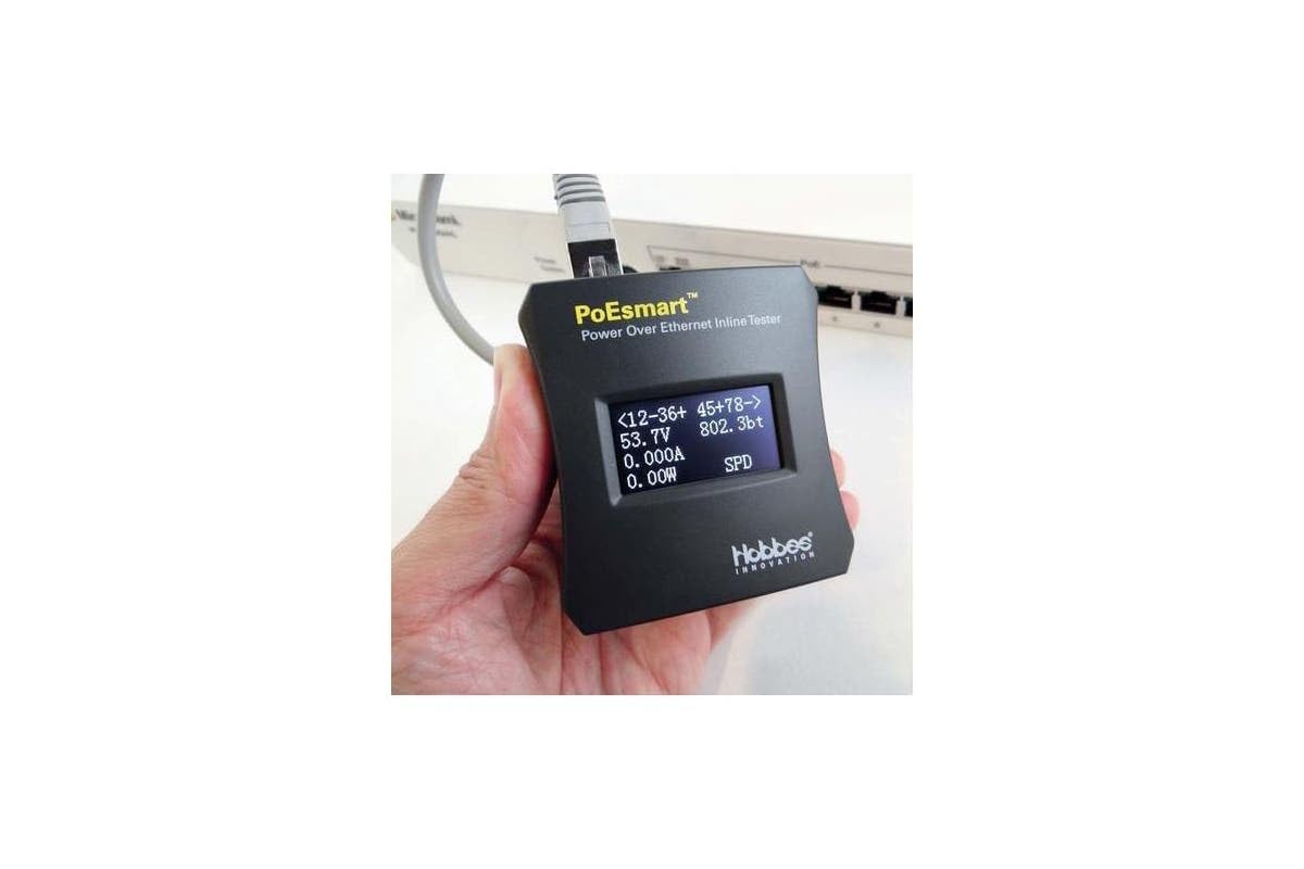 Hobbes 256320 PoEsmart - Power Over Ethernet (PoE) Inline Tester