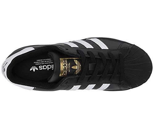 adidas Originals mens Superstar Deprecated Sneaker, Black/Black/Black, 9 US