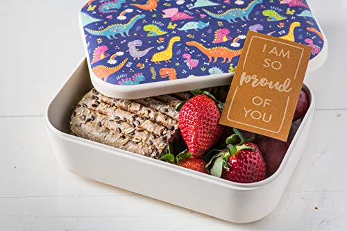 DiverseBee 60 Pack Assorted Inspirational Kraft Cards - Motivational Kindness Mini Note Cards, Encouragement Affirmation Card Set, 60 Unique Motivational Quotes - Business Card Size and Blank Back (Kraft)
