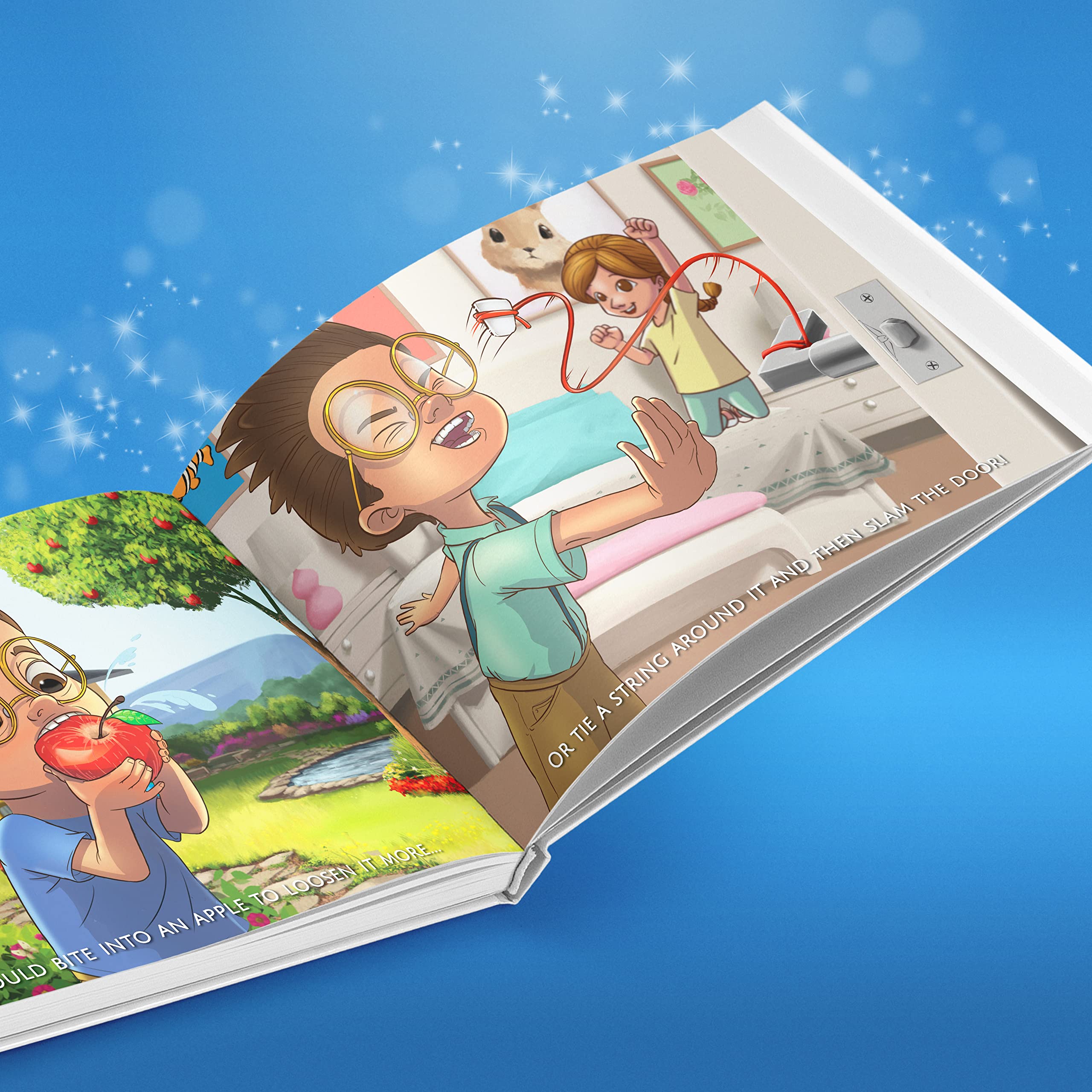 A Visit from The Tooth Fairy Book with Tooth Pouch Gift Set