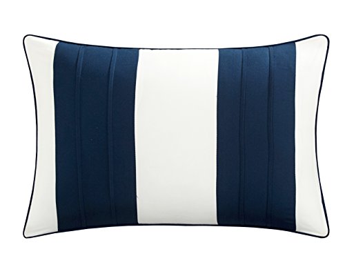 Chic Home Sigal 20 Piece Comforter Set Reversible Geometric Quilted Design Complete Bed in a Bag Bedding β Sheets Decorative Pillows Shams Window Treatments Curtains Included King Navy