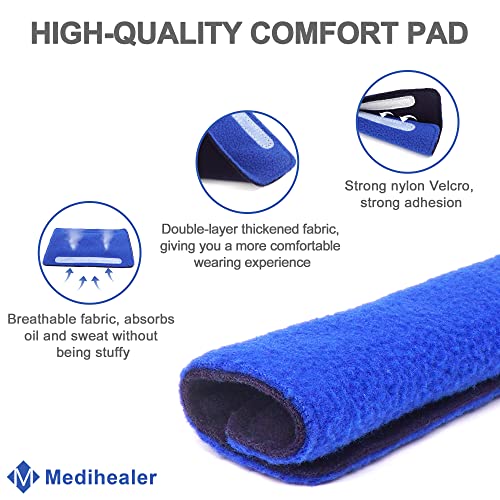 8 Pack CPAP Headgear Strap Covers, Universal and Reusable Strap Covers, Soft-Fleece Strap Pads, Reduce Red Marks, Great Value Kit Supplies by Medihealer