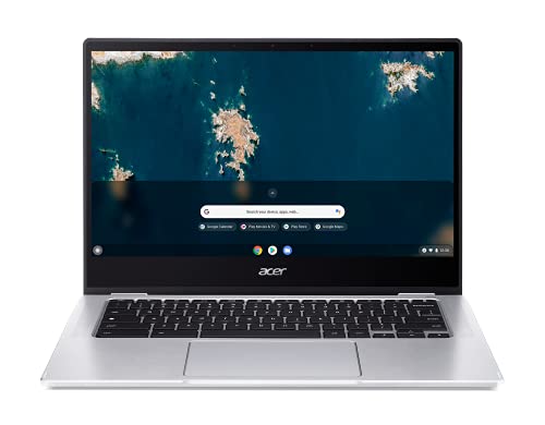 Acer Chromebook Spin 314 Convertible Laptop | Intel Pentium Silver N6000 | 14" Full HD IPS Touch Display | 4GB LPDDR4X | 128GB eMMC | DTS Audio | Intel Wi-Fi 6 AX201 | Chrome OS | CP314-1HN-P5NE
