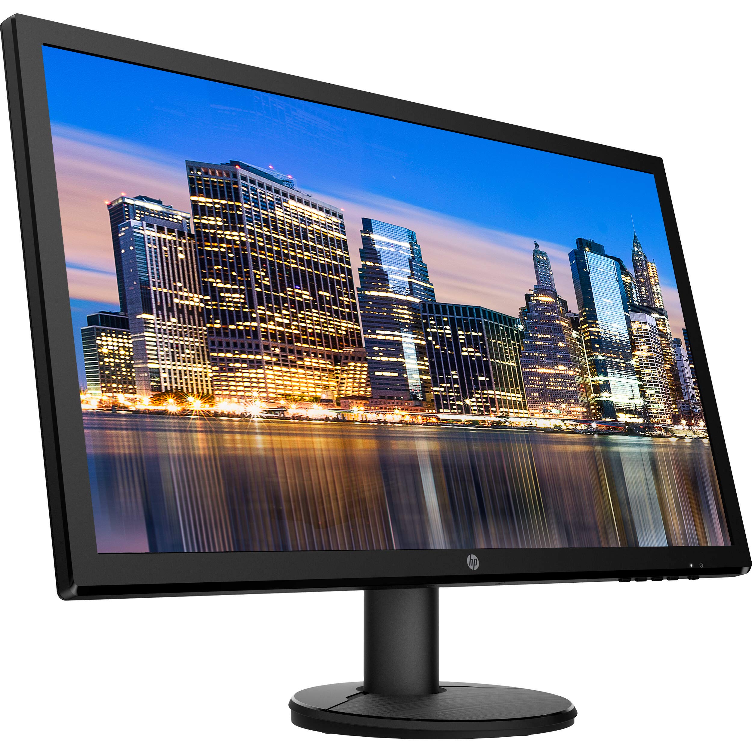 HP V24 24 Inch FHD LED-Backlit LCD 2-Pack Monitor Bundle with HDMI, Dual Monitor Stand, FreeSync, MK270 Wireless Keyboard and Mouse Combo, Gel Pad