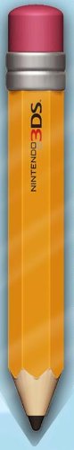 3DS Scribblenauts Unlimited Bundle Includes Pencil Stylus & Silicone Fitted Jacket