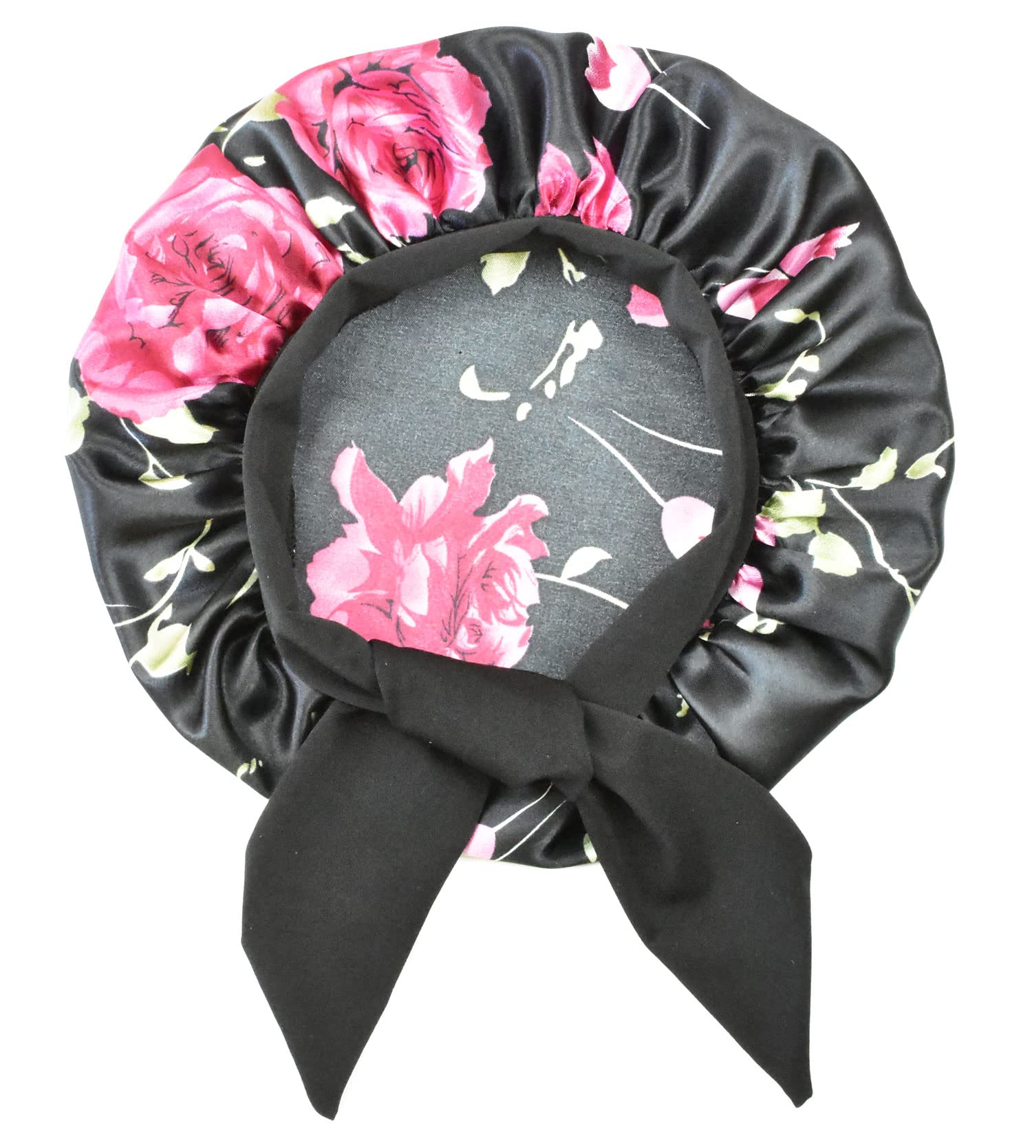 Kids Bonnets for Girls Sleeping Satin Bonnet for Kids Girls Curly Hair Bonnet Silk Night Caps Satin Sleep Cap Adjustable Tie