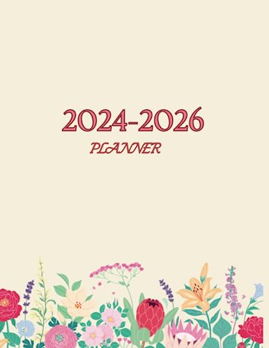 2024-2026 Monthly Planner: 3 Year Calendar Large Size 8.5x11 inches | 36 Months Jan 2024 - Dec 2026 with Federal Holidays | Monthly Design ( Calendar 2024-2026 for Purse)