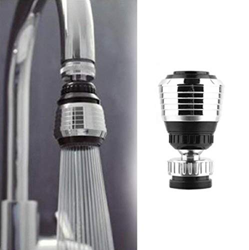 360 Degree Rotate Faucet ， Deluxe Internal Thread Nozzle Filter Adapter Water Saving Bubbler Connector Swivel Tap Aerator Diffuser Kitchen Accessories#0028/4（2PCS）