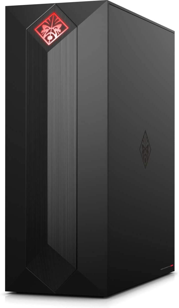 HP Omen 875-0129 Obelisk Desktop, Intel Core i7-9700, 16GB HyperX DDR4 RAM, 2TB 7200RPM HDD, 256GB SSD, NVIDIA GeForce RTX 2060, Windows 10 Home, 4NN49AAR#ABL (Renewed)