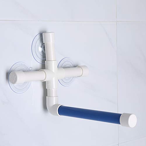 Bird Shower Perches with Strong Suction Cup Parrot Plastic Pipe Stand Toy for Macaw African Greys Budgies Parakeet
