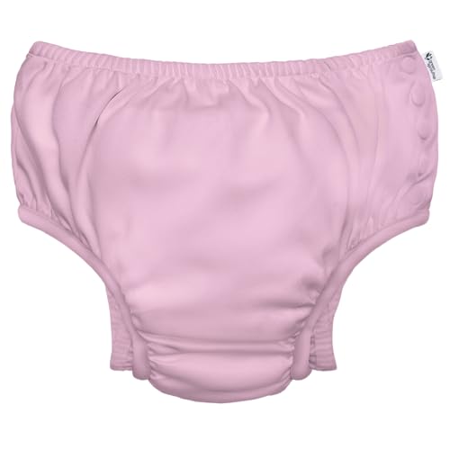 i Play Girls Reusable Absorbent Baby Swim Diapers Light Pink 3T