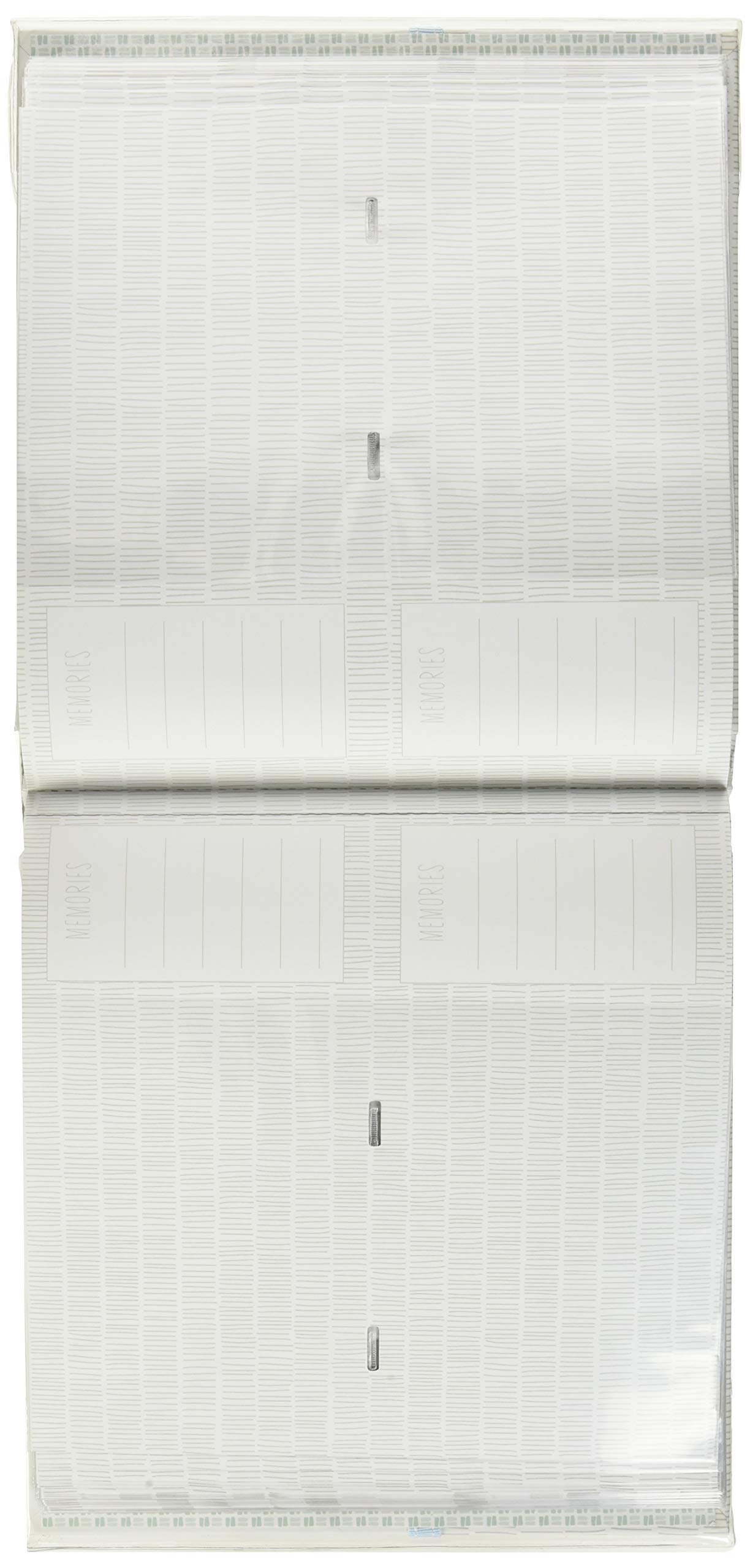 C.R. Gibson Animal Themed Slim Photo Journal Album for Babies and Newborns by DwellStudio, 9" W x 8.875" H, 80 Pages