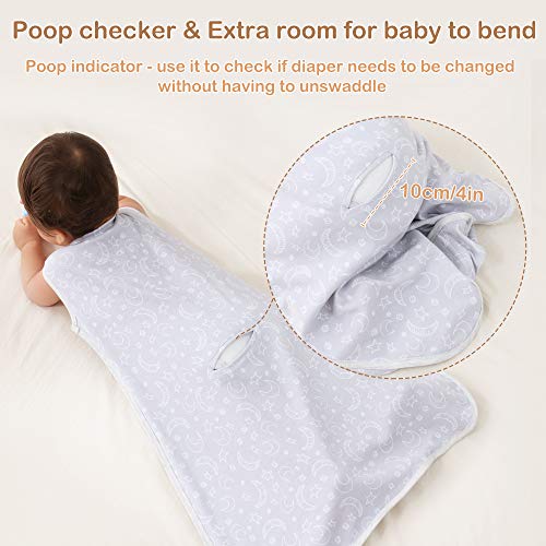 MioRico 1.0 Tog Sleep Sack for Babies 0-6 Months | Lightweight and Soft Wearable Blanket for Babies 3-6 Months | Organic Infant Sleeping Bag with 2-Way Zip