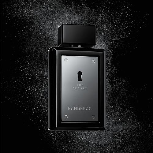 Banderas Perfumes - The Secret - Eau de Toilette for Men - Long Lasting - Elegant, Sexy and Masculine Fragance - Fruity and Leather Notes - Ideal for Day Wear