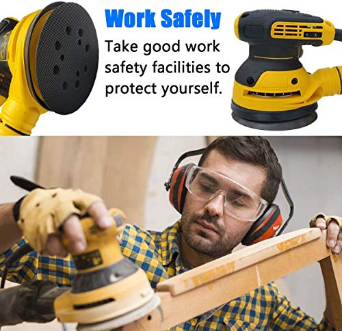 5 Inch 8-Hole Replacement Sander Pads for Dewalt Sander, 5" Hook and Loop Sanding Backing Pads for DeWalt DW420 DW421 DW422 DW423 DW426 D26451 Random Orbital Sander, 1-Pack