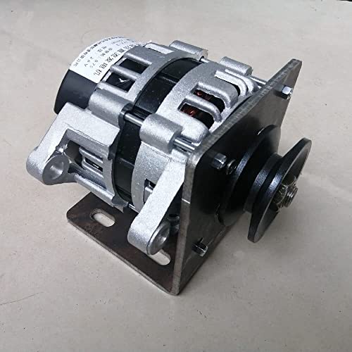 14V Generator = 12V, 28V Generator = 24V , 2000W Permanent Magnet Brushless DC Generator with Voltage Regulator with Bracket Copper Wire for Battery Charging (Color : 14v 2000w) (Color : 14v 2000w)
