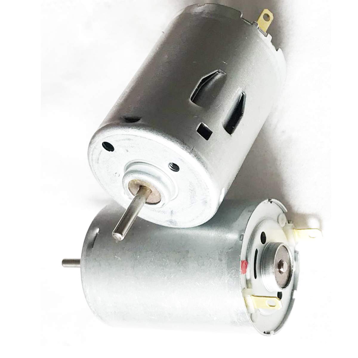 6-12V 10000RPM Mini DC Motor 380 High Torque Gear Motor for RC Boat Model Smart Cars DIY Toys - (2 PCS)