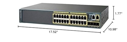 Cis co WS-C2960X-24TS-L 24-Port Layer 2 Gigabit Enterprise Switch