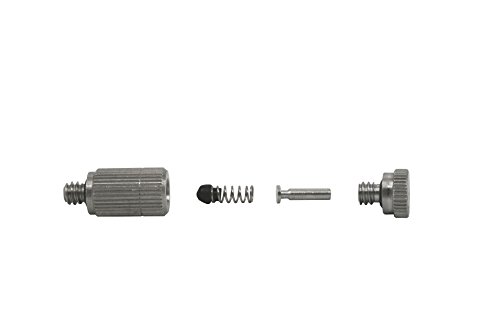 5 Pack- 1/4" 45-Degree Tee Mist Nozzle Complete -For High Pressure Misting