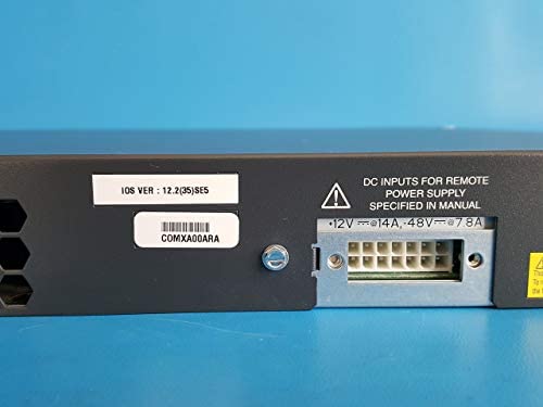 Cisco WS-C3560G-48PS-S 48-Port PoE 3560G Gigabit Switch (Renewed)