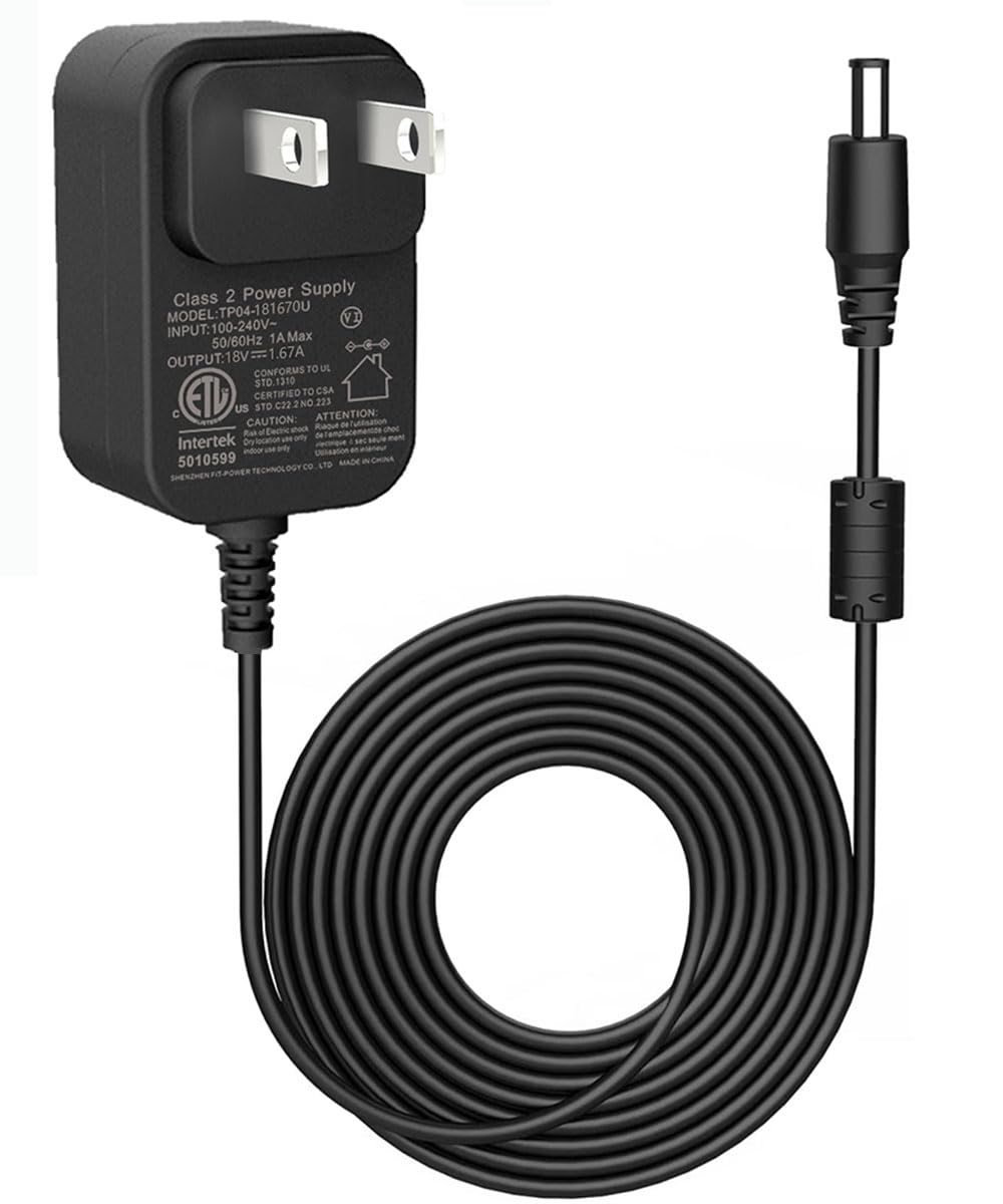 HY1C 30W Echo Power Cord for Amazon Alexa Echo 3rd 4th Generation, Echo Show 8, Echo Show 10, Echo Show 15, Echo Show 2nd Gen, Echo Plus 2nd Gen Power Adapter Charger
