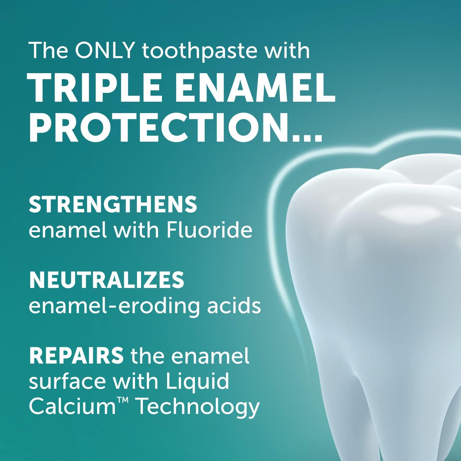 ARM & HAMMER Truly Radiant Bright & Strong Fluoride Anticavity Toothpaste Fresh Mint 4.3 oz