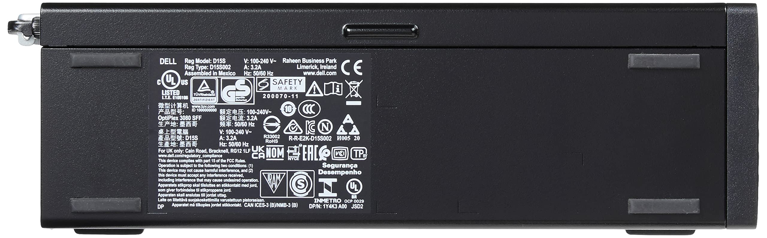 Dell Opti 3080 SSF I3/3.1 8GB 256GB SSD W10