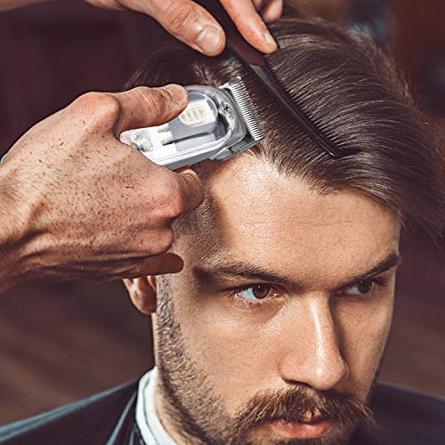 Clear DIY TOP Housing, Transparent TOP Cover for Wahl 5-Star Series Cordless Senior Clipper #8504,clipper not included.(blue)