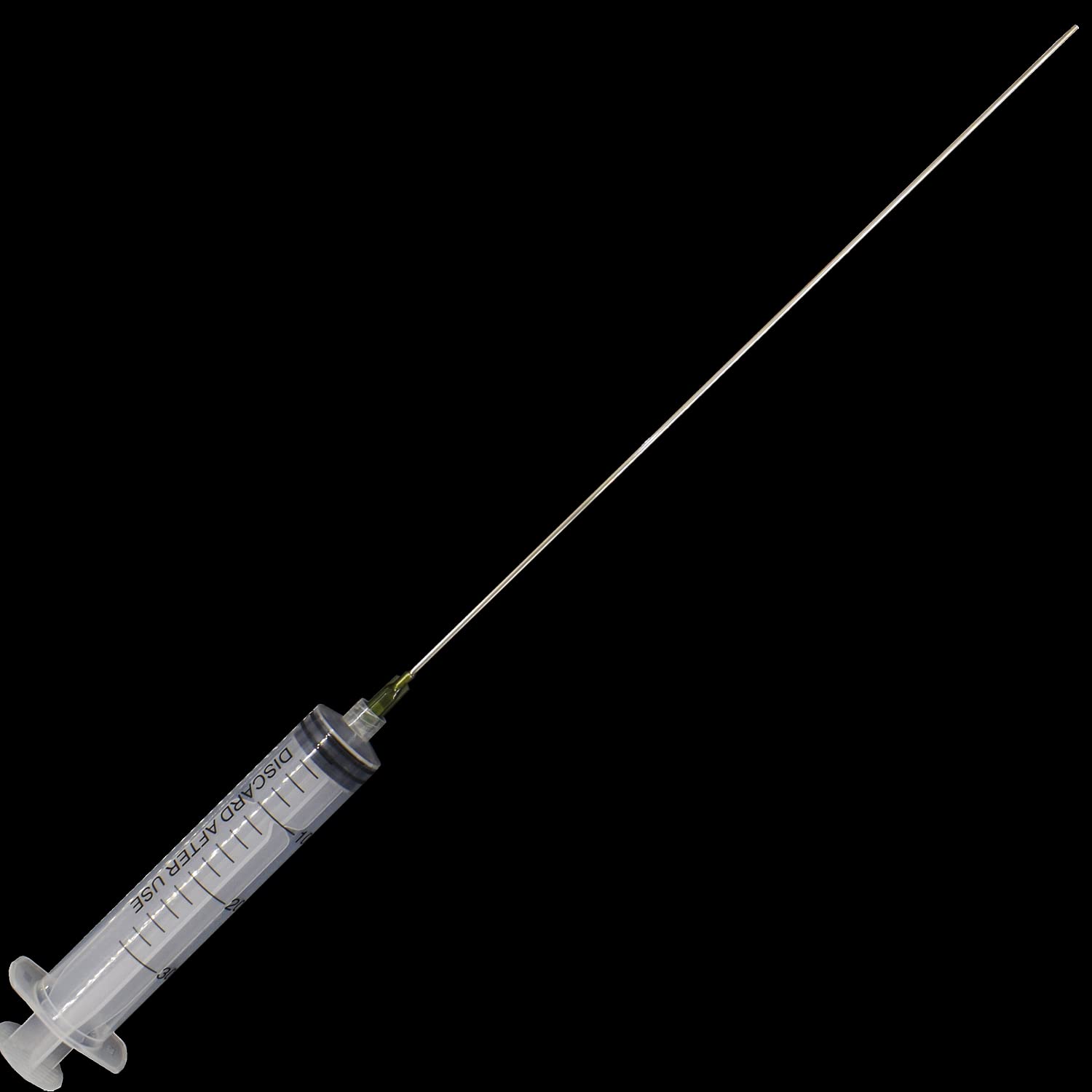 2Pcs 30ml Plastic Syringes and 2Pcs Blunt Needle Tip Luer Lock 14Ga x 10", Great for Scientific Labs, Measuring and Refilling