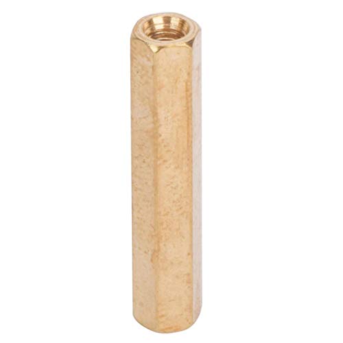 Motherboard Brass Standoff Coupling Standoff Pillar Spacer Nut Brass Standoff for PCB Motherboard for Electrical Equipment(M3*25 (50 pcs per Sale))