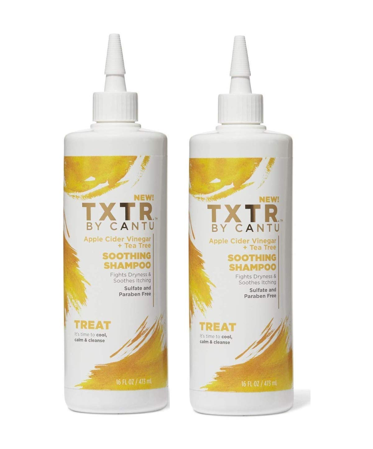 Cantu Txtr Treat Shampoo Soothing 16 Ounce (473ml) (2 Pack)