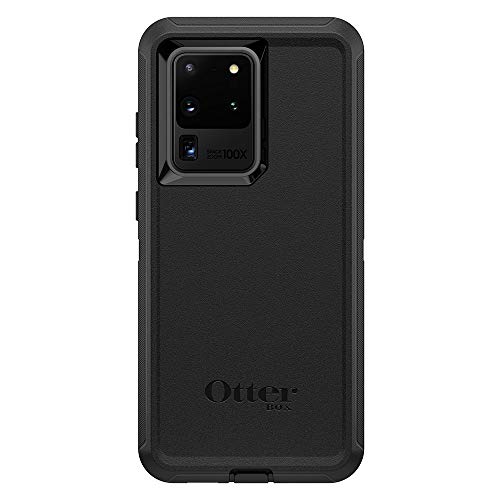 OtterBox DEFENDER SERIES SCREENLESS Case Case for Galaxy S20 Ultra/Galaxy S20 Ultra 5G (ONLY - Not Compatible with Any Other Galaxy S20 Models) - BLACK